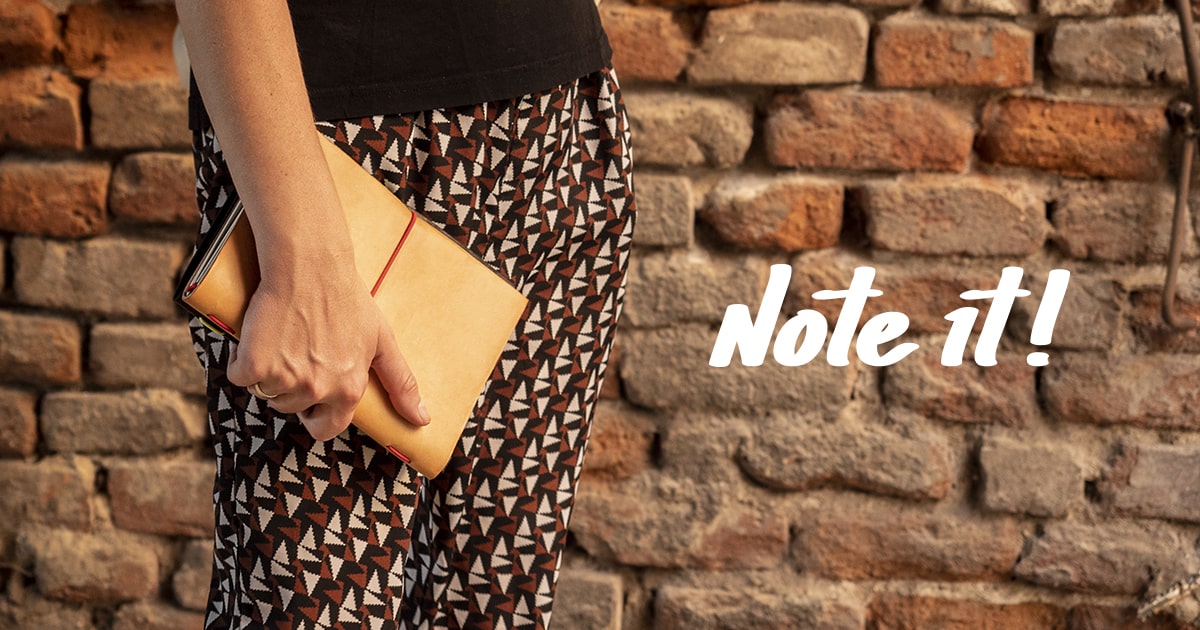 Note it | Ръчно изработени тефтери | Сглоби в 3 стъпки